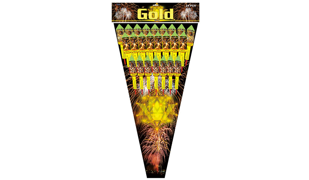 SET RAKETA GOLD 🎆 - PYRO-TEAM